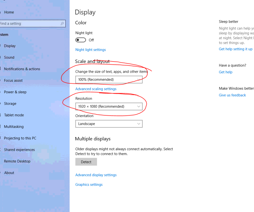 Changing PC Display Resolution - BMI SmartCloud